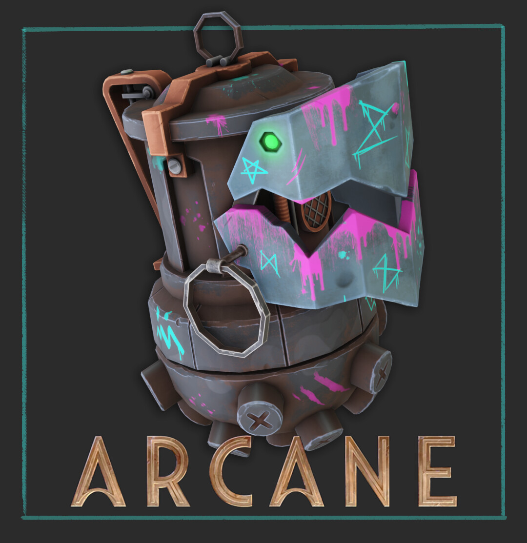 ArtStation - Jinx Grenade