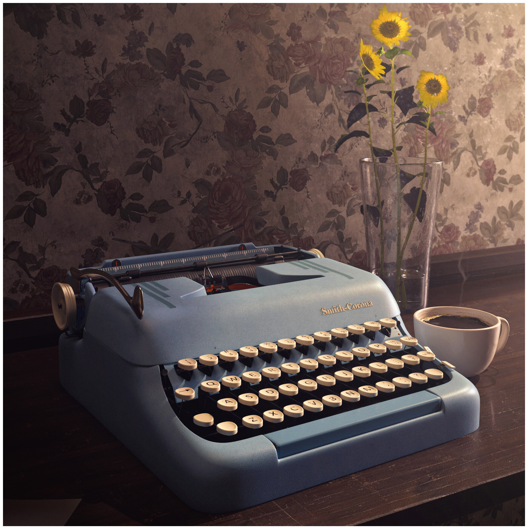 ArtStation - Typewriter Smith-Corona