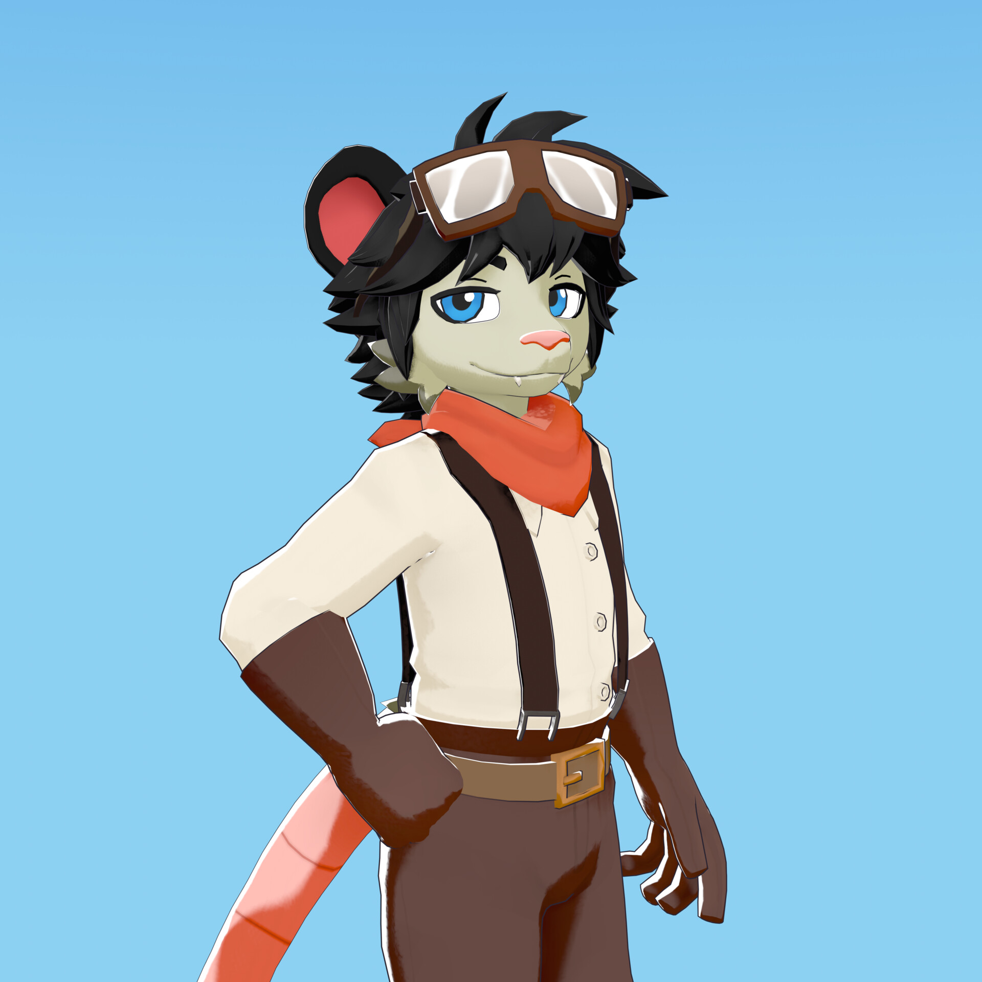 ArtStation - Meryl 3D Character Model