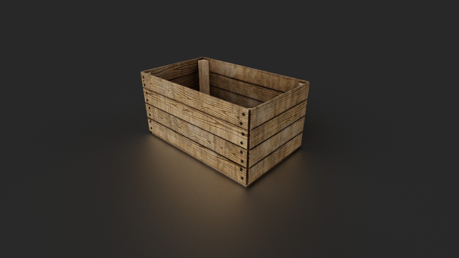 ArtStation - Wooden Crate