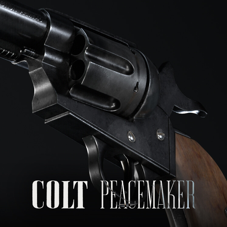 ArtStation - Colt Peacemaker - Single Action Army