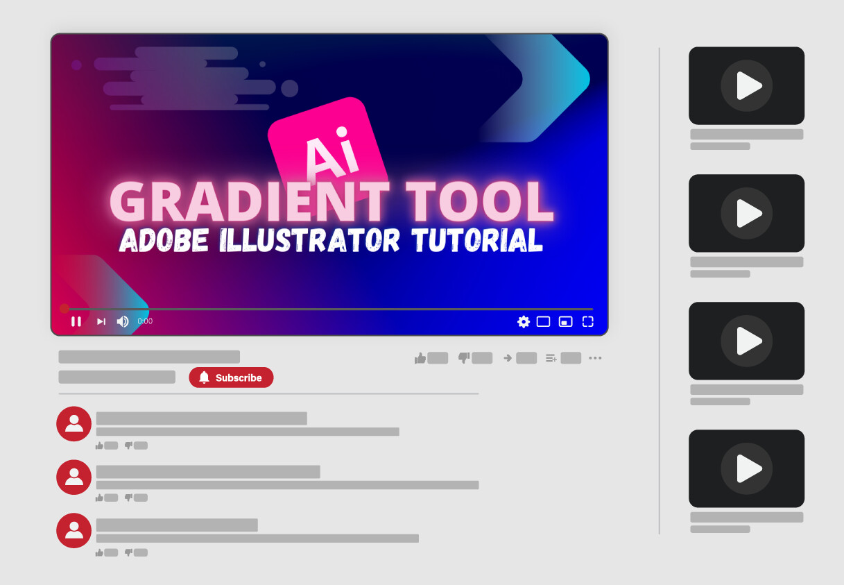ArtStation - Gradient Tool Youtube Thumbnail