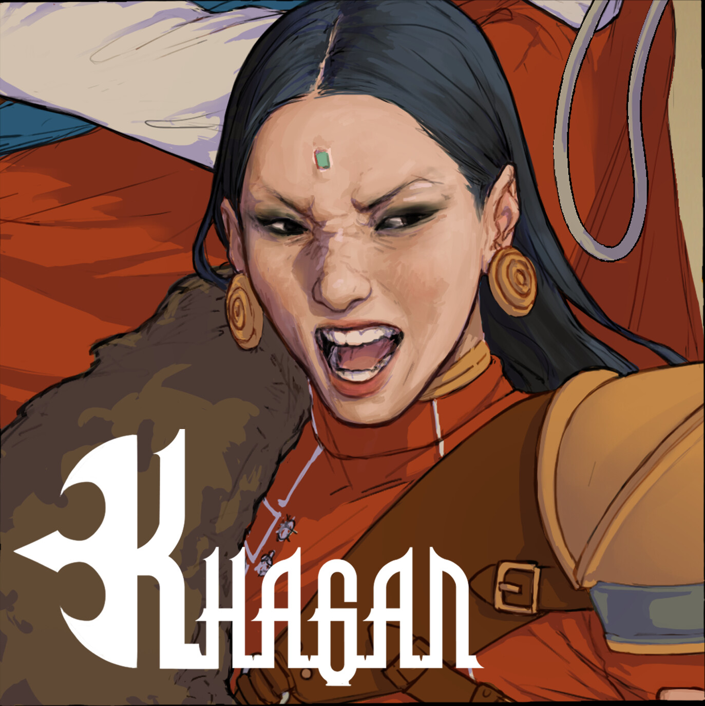 ArtStation - Khagan - Wanyahan action sketches