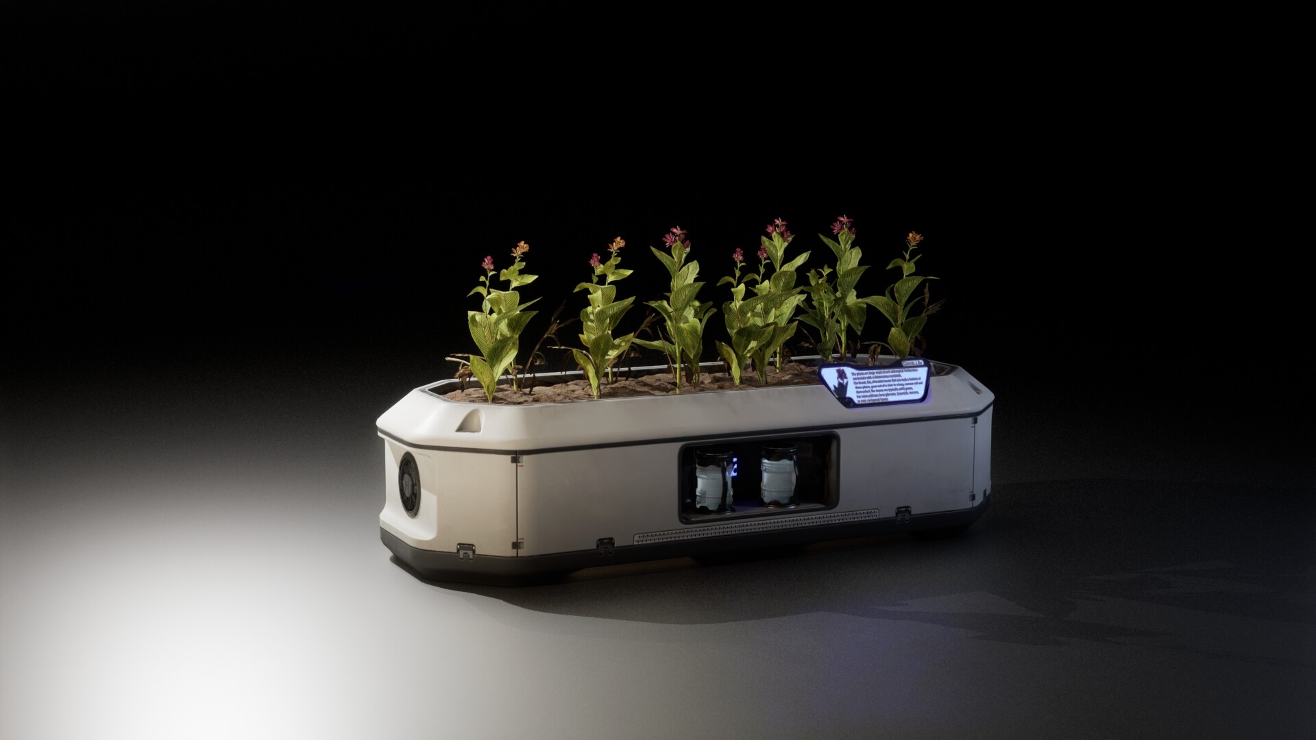 ArtStation - Sci-FI flower pot