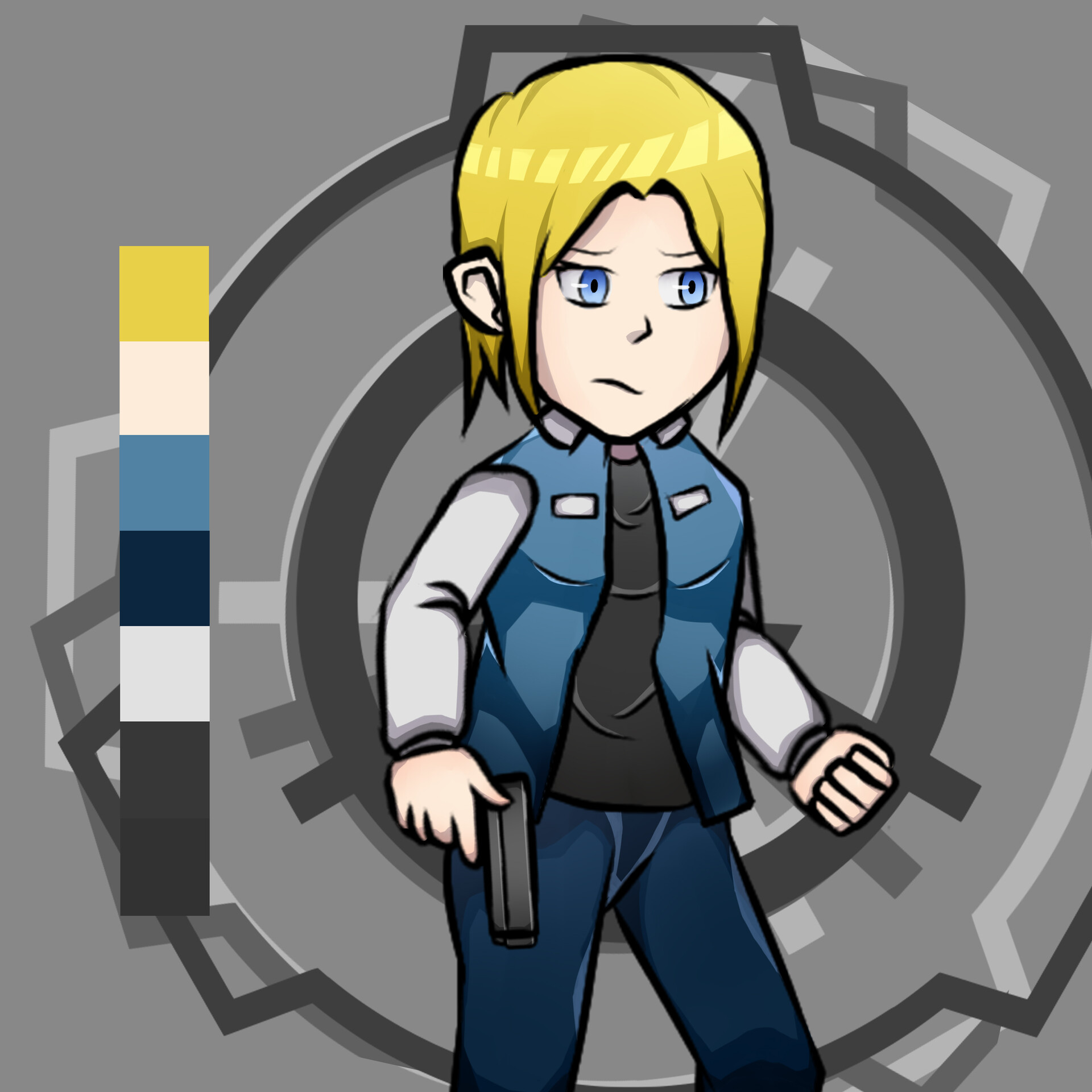 ArtStation - SCP-105 "Iris" - Character Asset Package