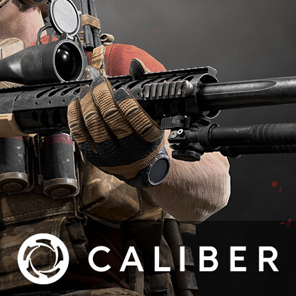 ArtStation - Caliber - TFB - HOOLIGANS - Desert Tech HTI .50