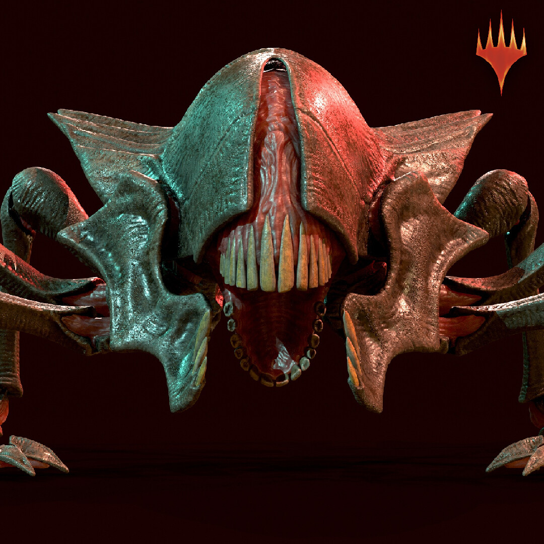 ArtStation - Phyrexian Skitterling II