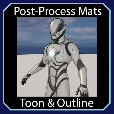 ArtStation - Post-Process Materials: Toon & Outline
