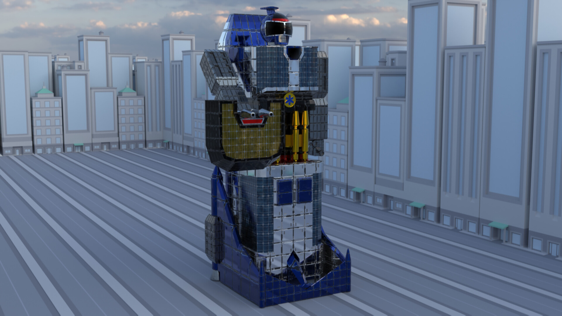 ArtStation - Max Solarzord Warrior Mode / LinerBoy