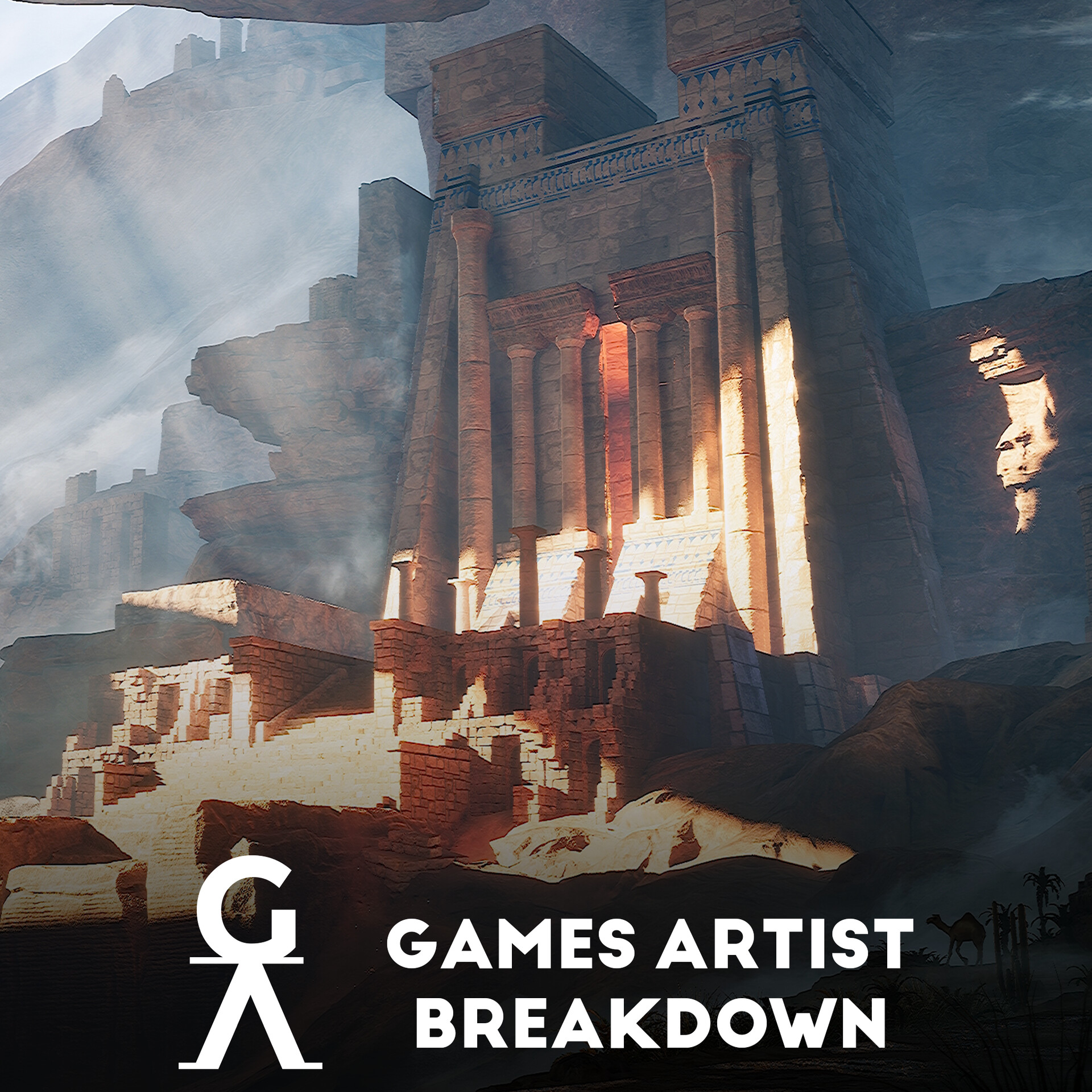 ArtStation - Games Artist UK Article - Ancient Ruins Breakdown