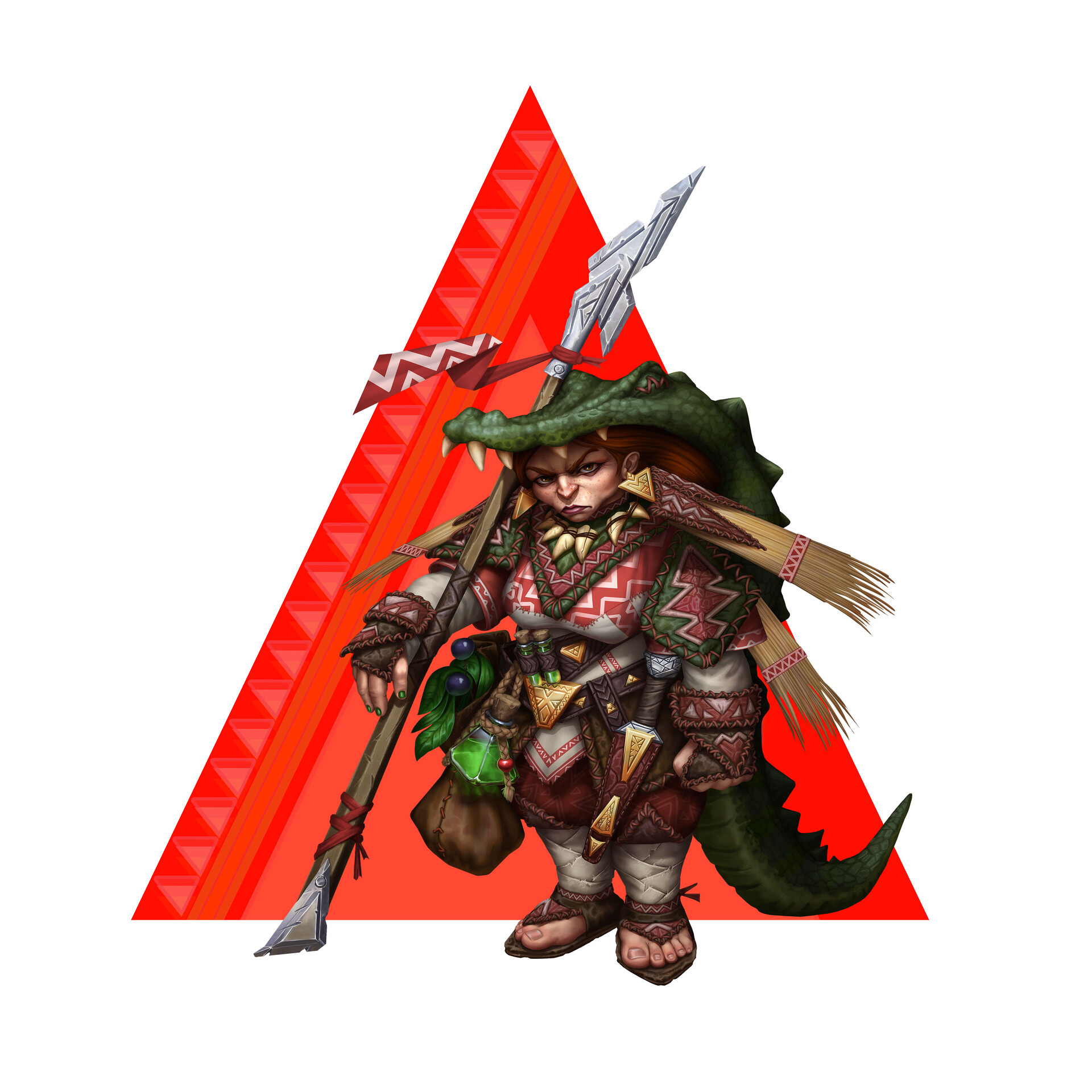 ArtStation - Swamp Dwarf