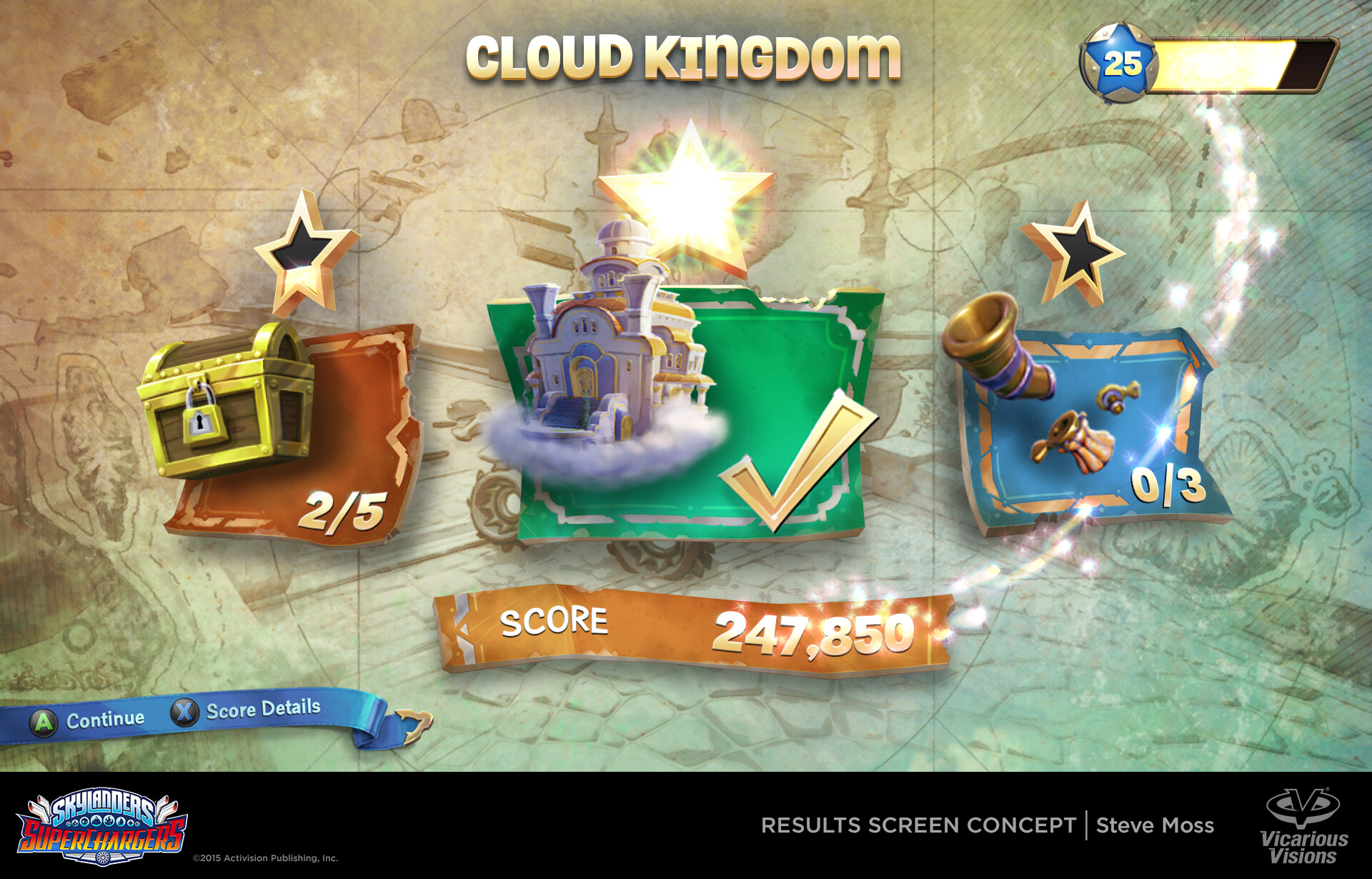 ArtStation - Skylanders SuperChargers - Menu Style Concepts