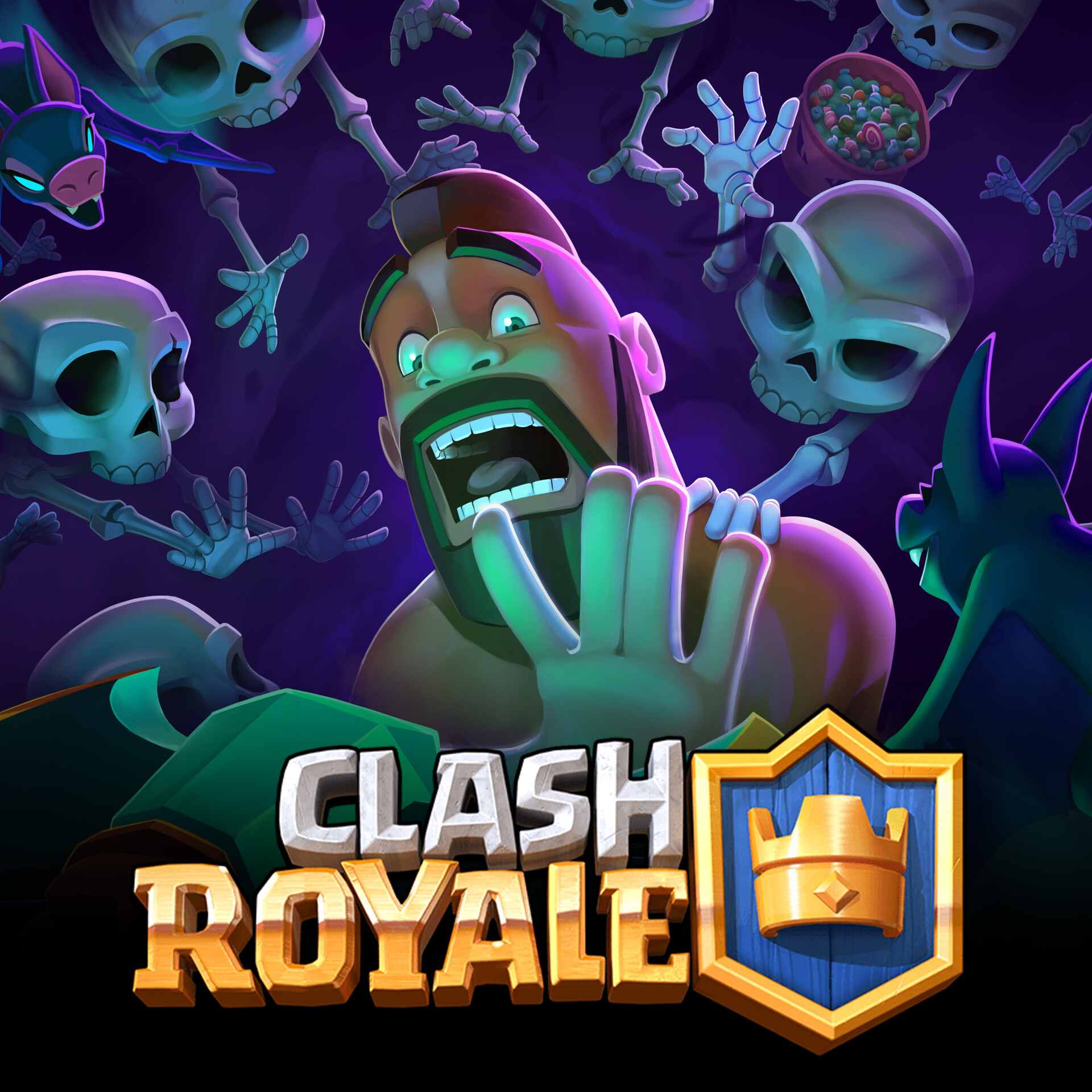 ArtStation - Clash Royale - Hog Rider Halloween