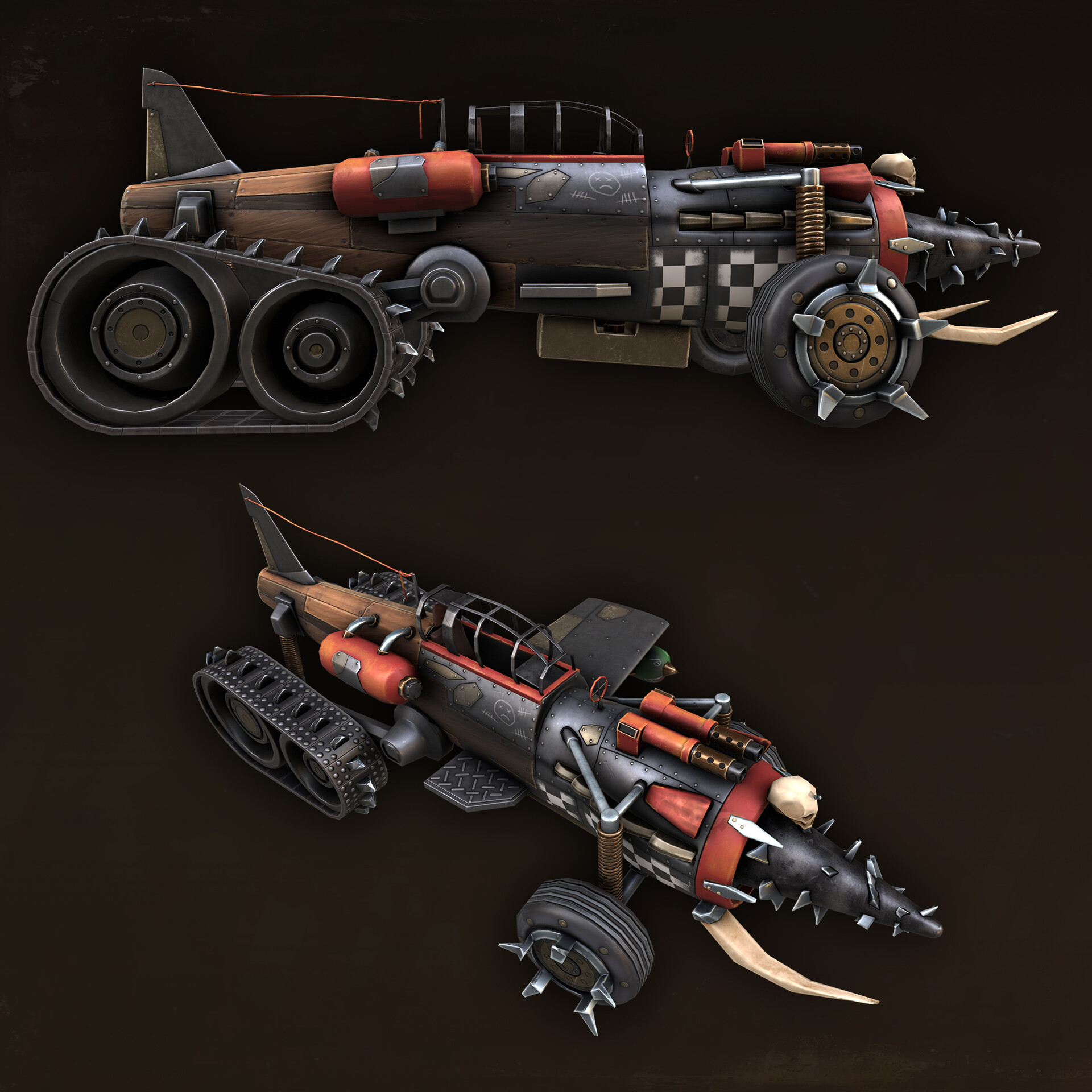 ArtStation - Stylized Orc Vehicle