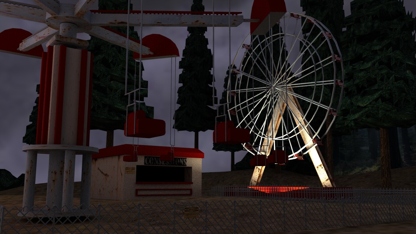 ArtStation - Abandoned Carnival