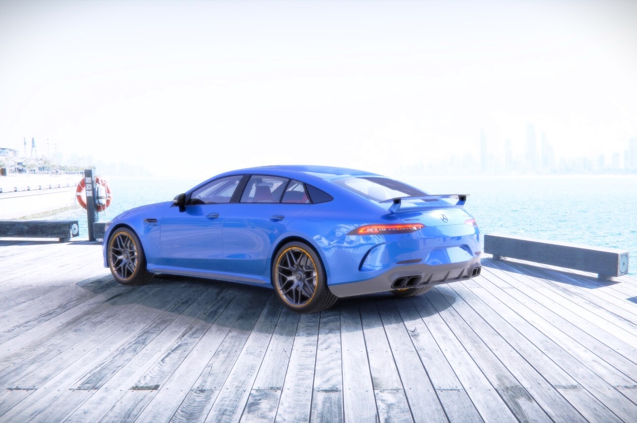 ArtStation - Mercedes Gt63 AMG CG