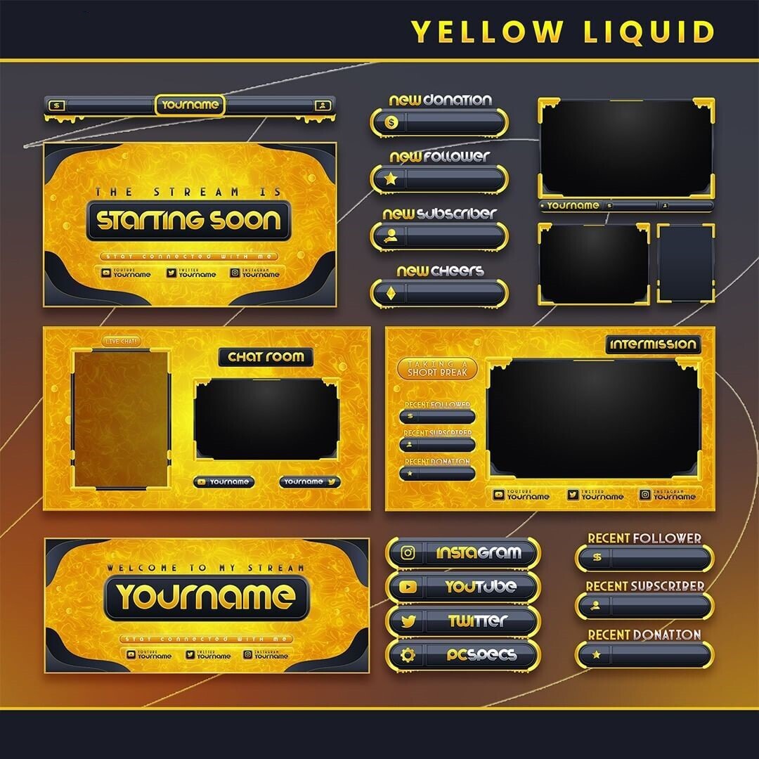 ArtStation - Twitch Overlays