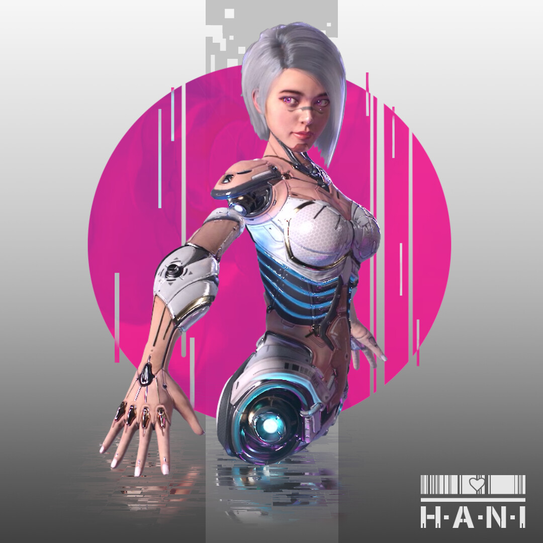 ArtStation - Cyborg - HANI