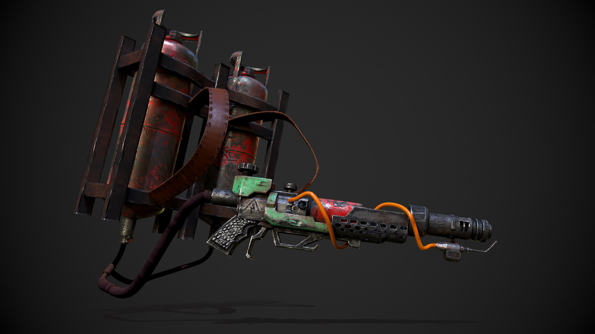 ArtStation - Flamethrower
