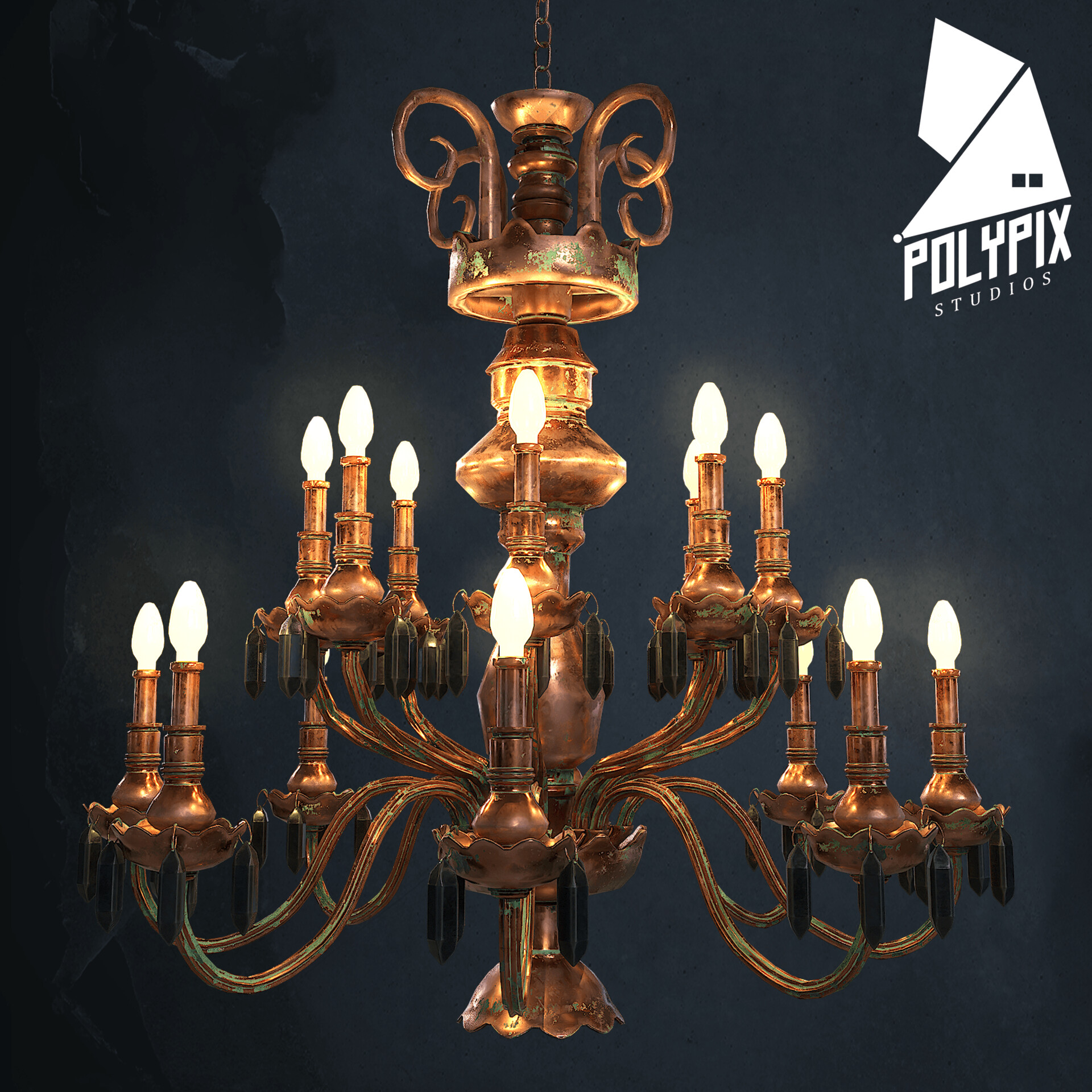 ArtStation - Polypix Studios - Chandelier