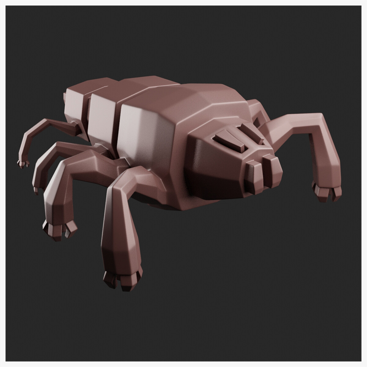 ArtStation - Crab 3D Model