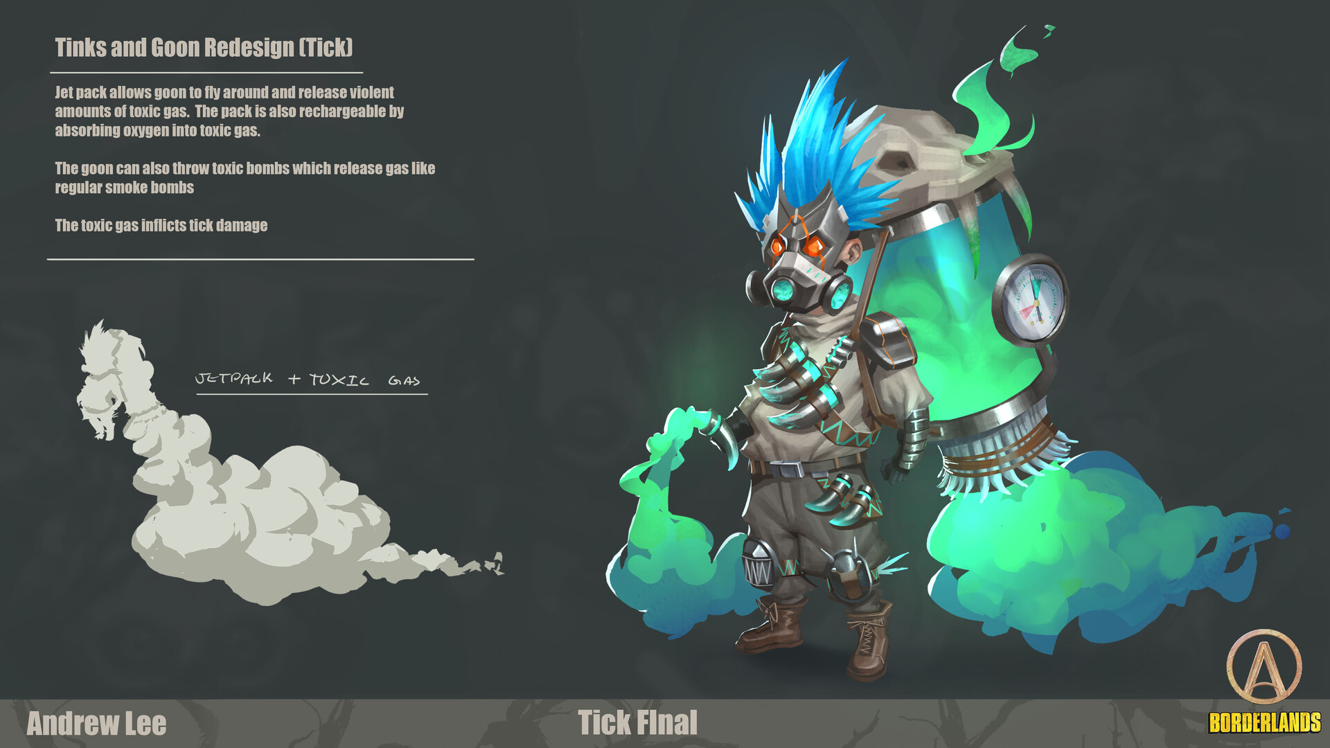 ArtStation - Borderlands x Arcane Redesign Project