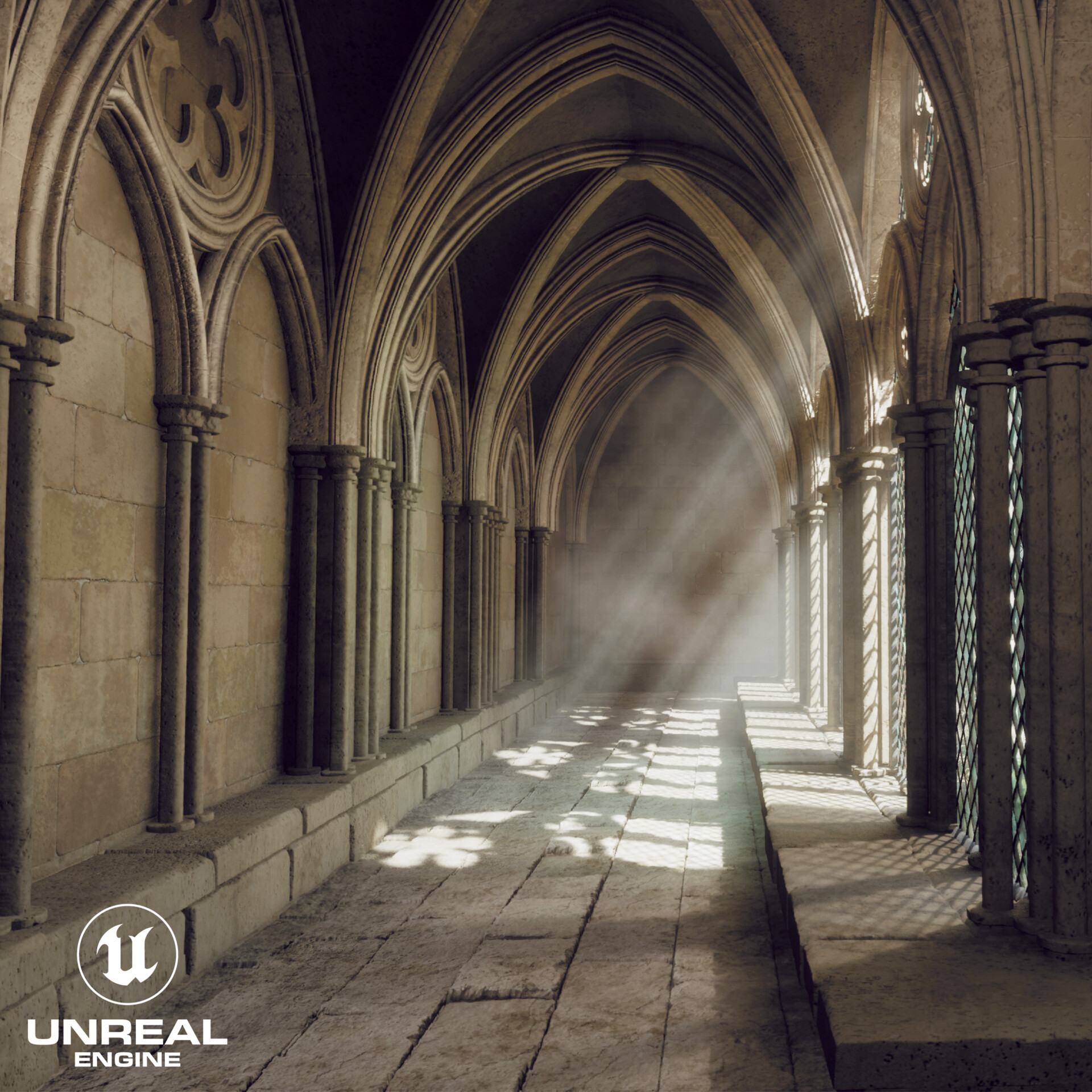 ArtStation - Cloister - Unreal 5 (Breakdown)