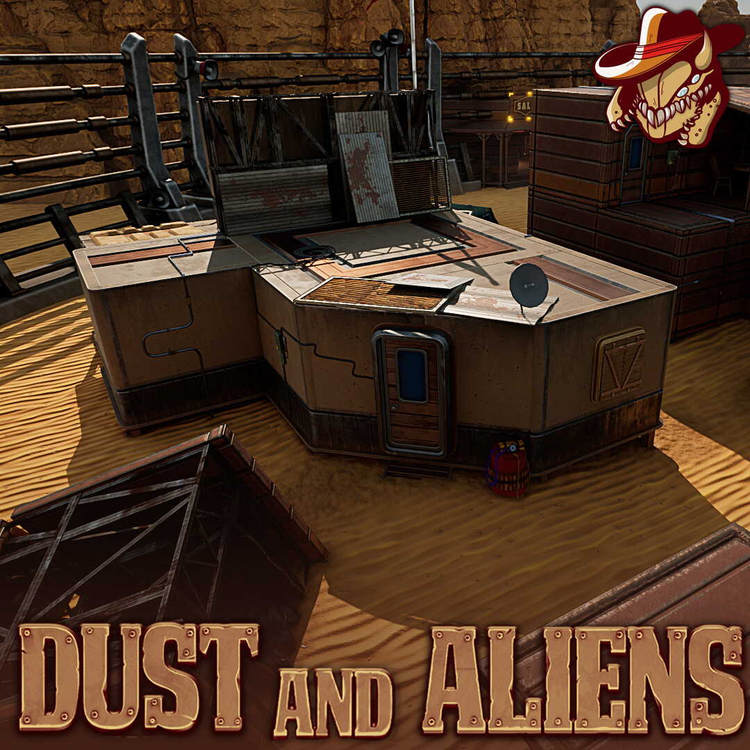 ArtStation - Dust and Aliens : Modeling