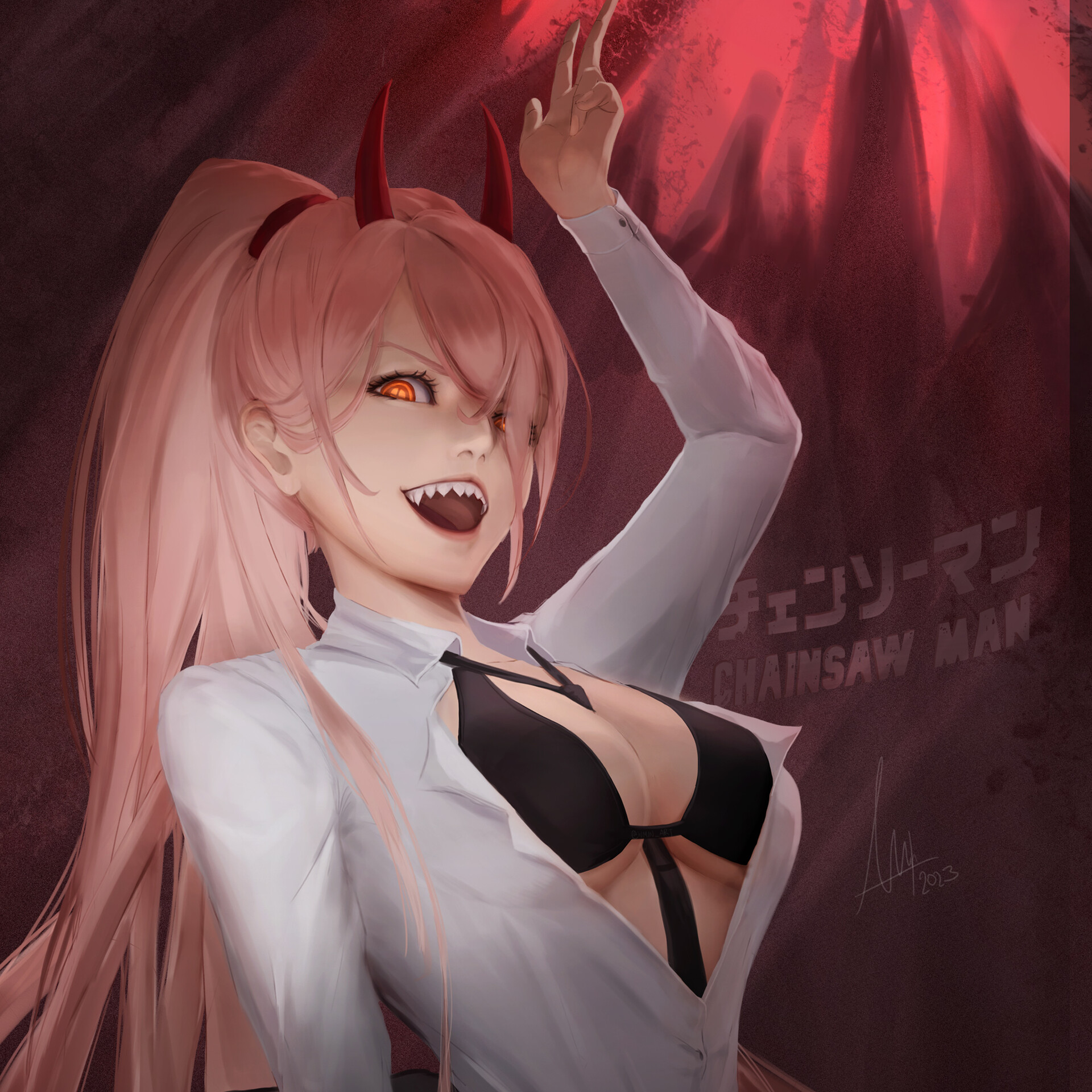 ArtStation - Chainsaw Man - Power Fan Art