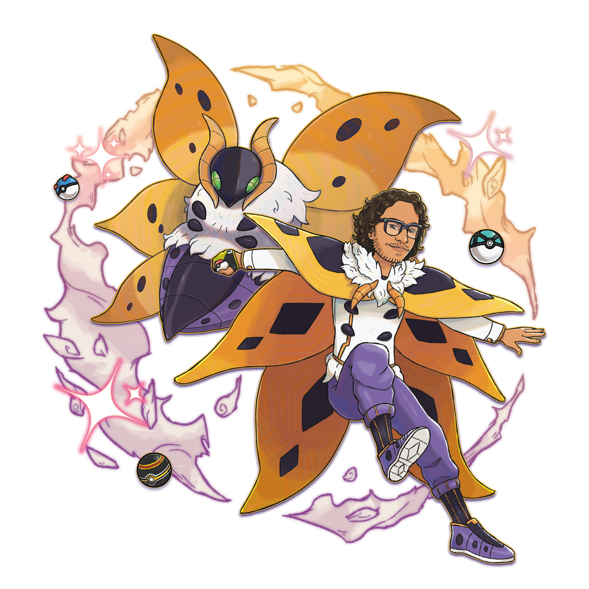 ArtStation - Moth Prince - Illustration and Concept