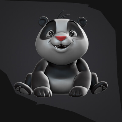ArtStation - Stylized Panda
