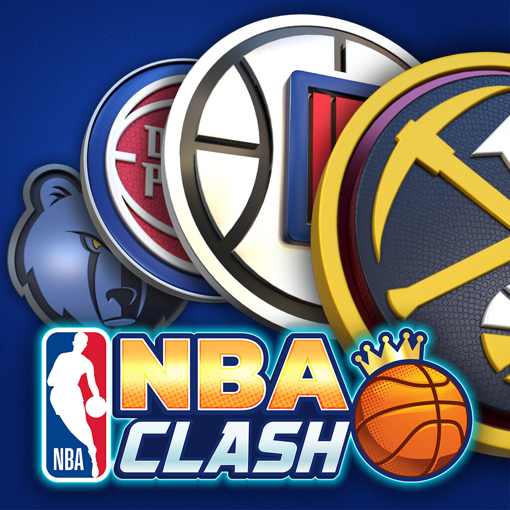 ArtStation - NBA Clash - Logos and characters