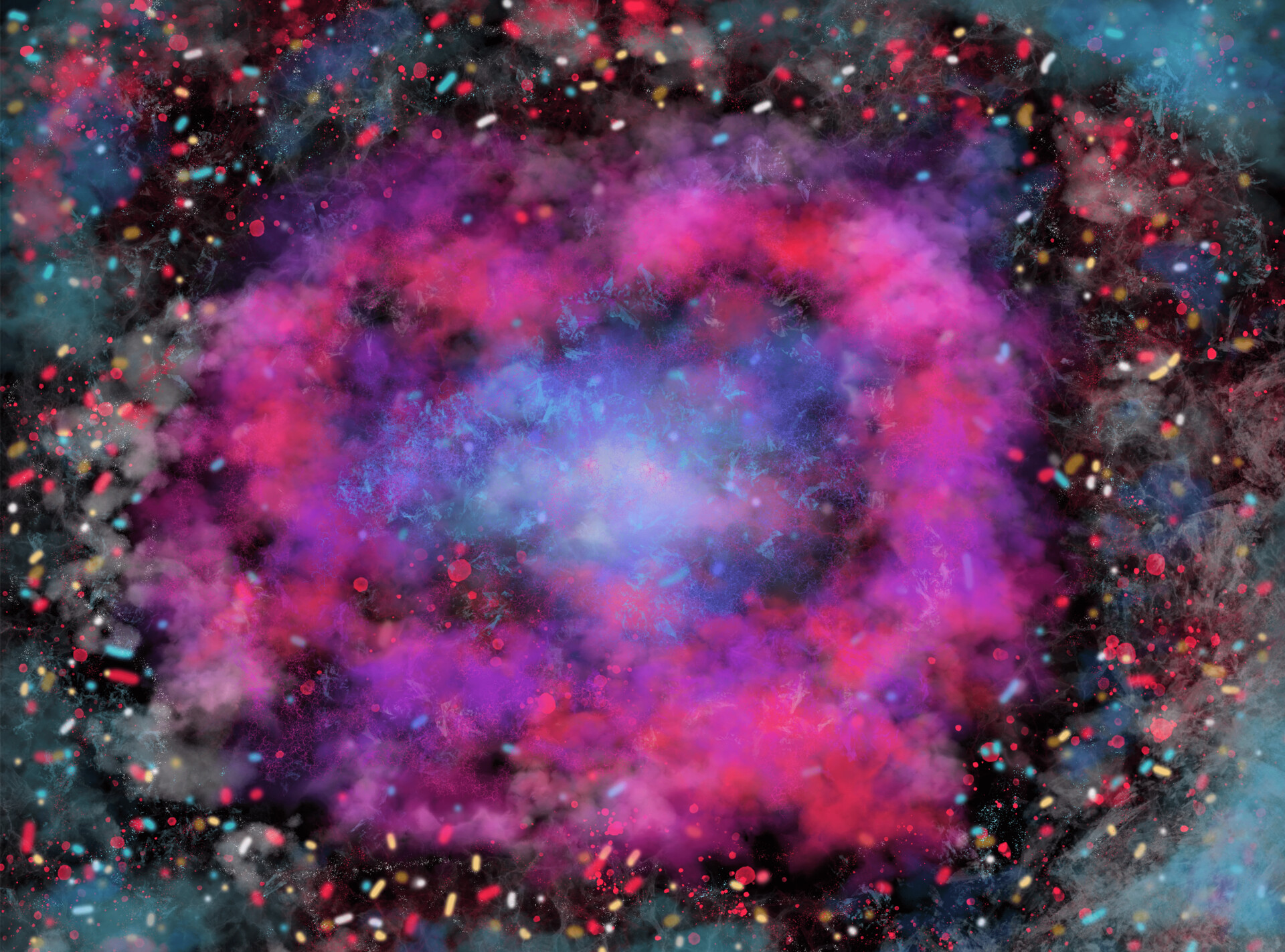 ArtStation - Nebula and planet designs