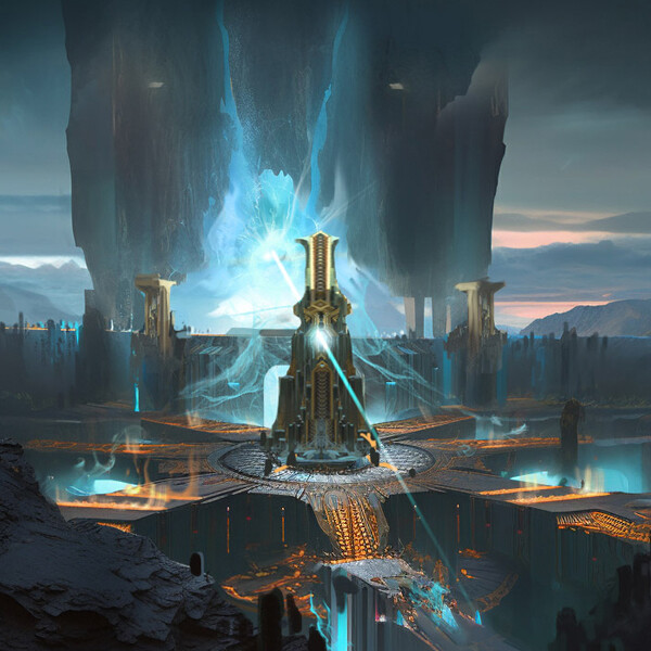 ArtStation - table of god-------- World View level design(神台--世界观关卡设计）