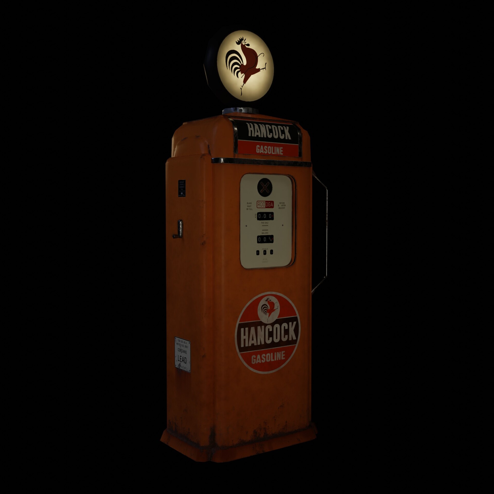 ArtStation - Old Rusty Pump