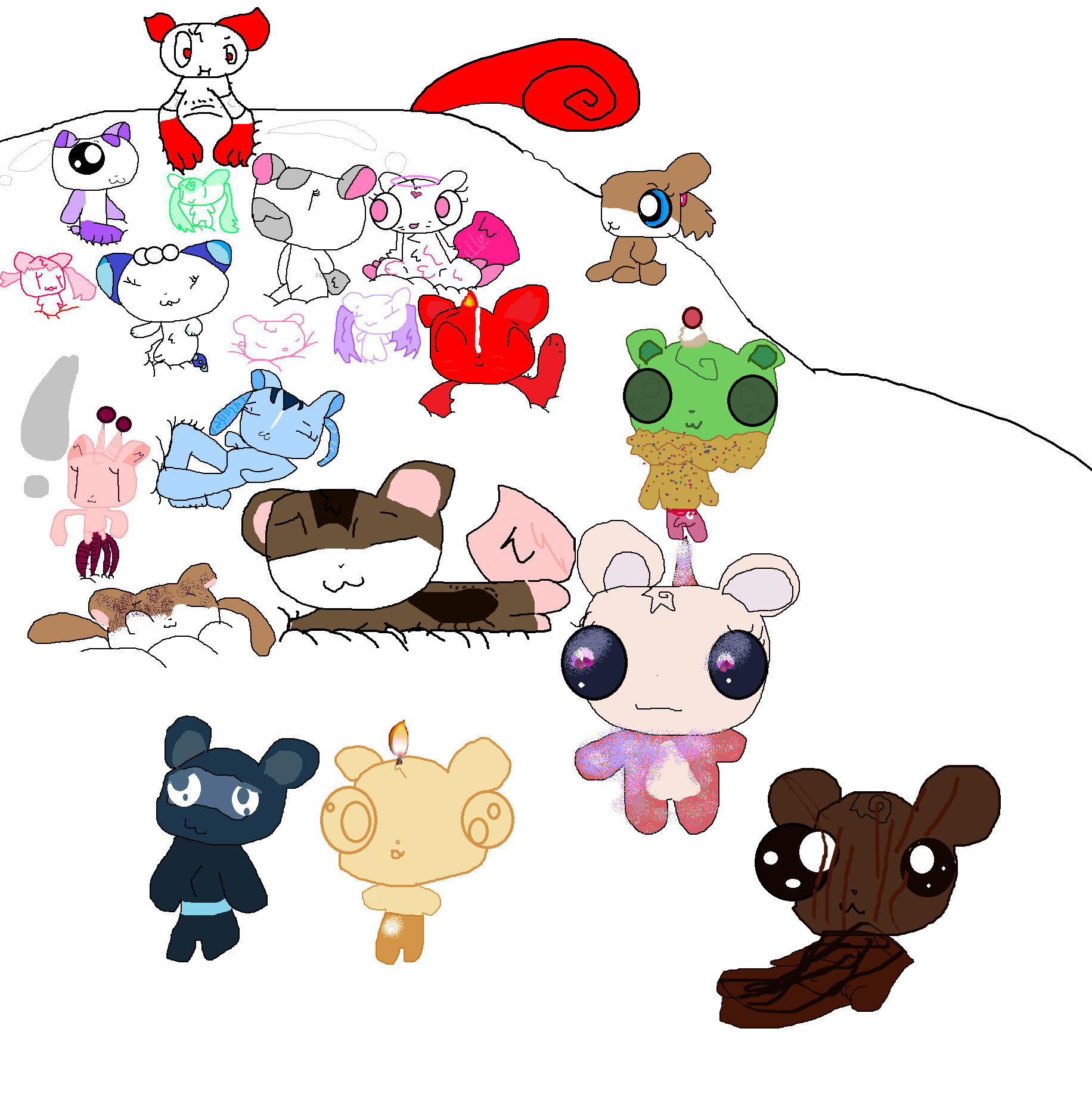 簾も軒水和ら仲良い手ス - Blimpy Belly Party