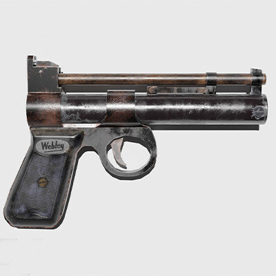 ArtStation - Webley Junior Air Pistol