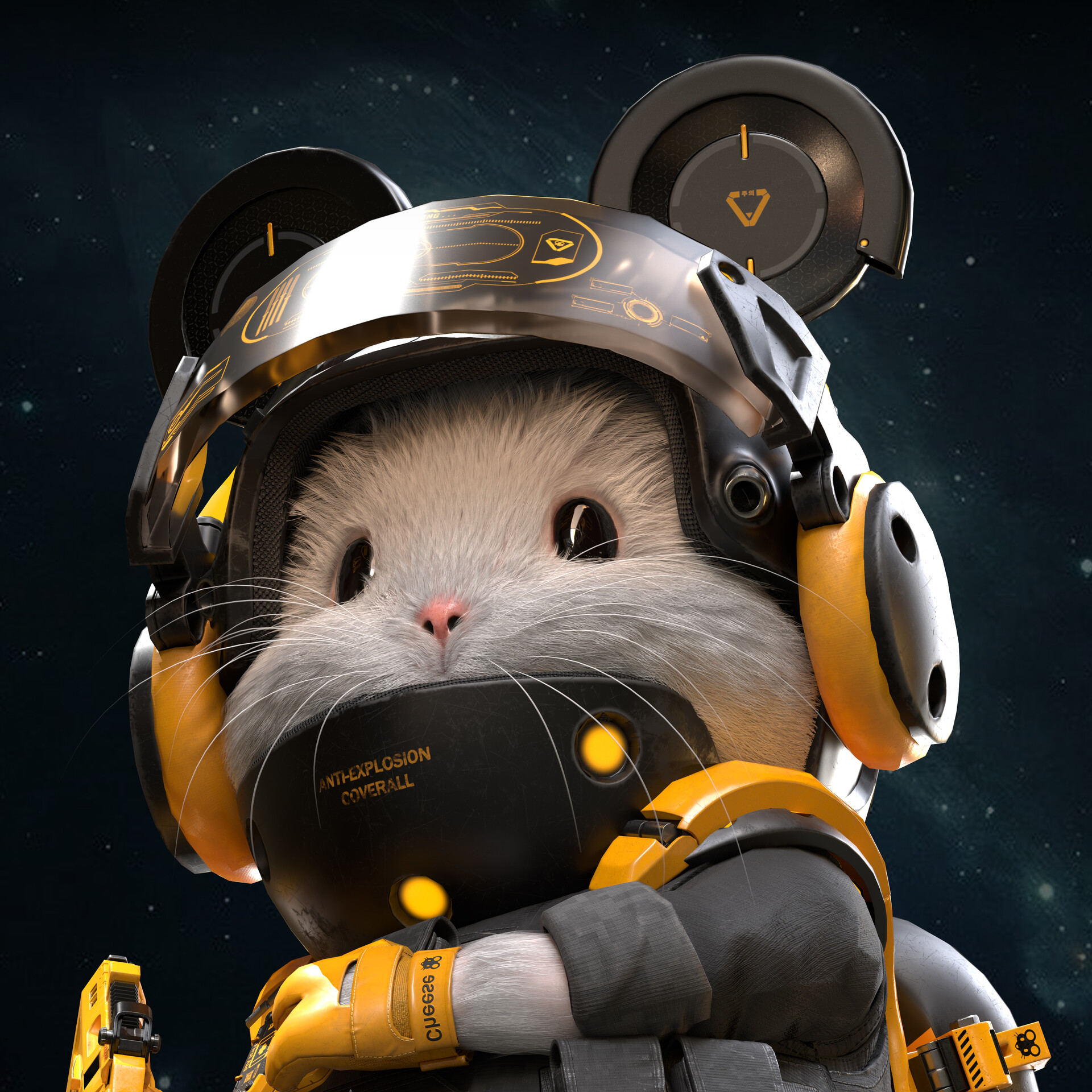 ArtStation - SF style Suit rat