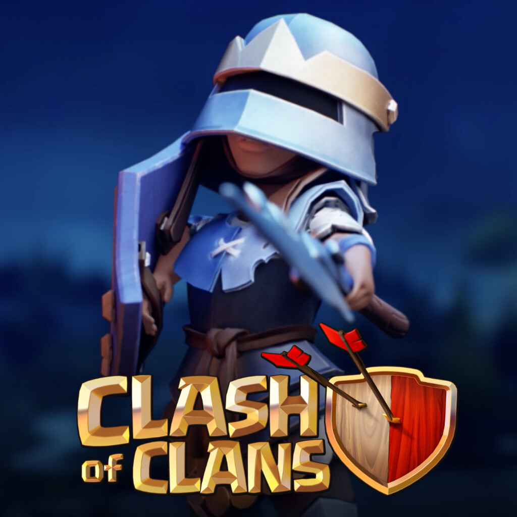 ArtStation - Clash of Clans : Dark Ages Royal Champion Social