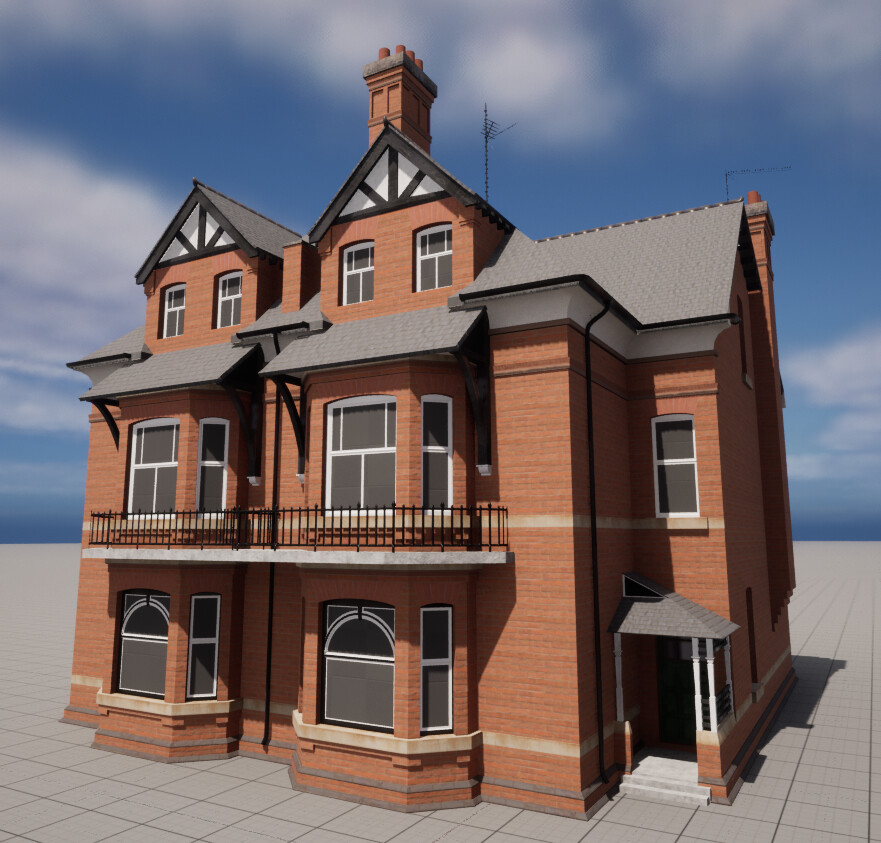 ArtStation - UK Modular House UE5