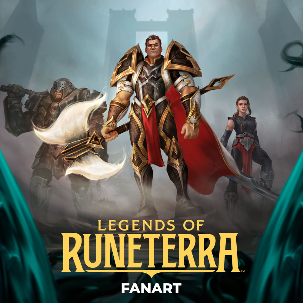ArtStation - DARIUS SENTINEL OF LIGHT - Legends of Runeterra