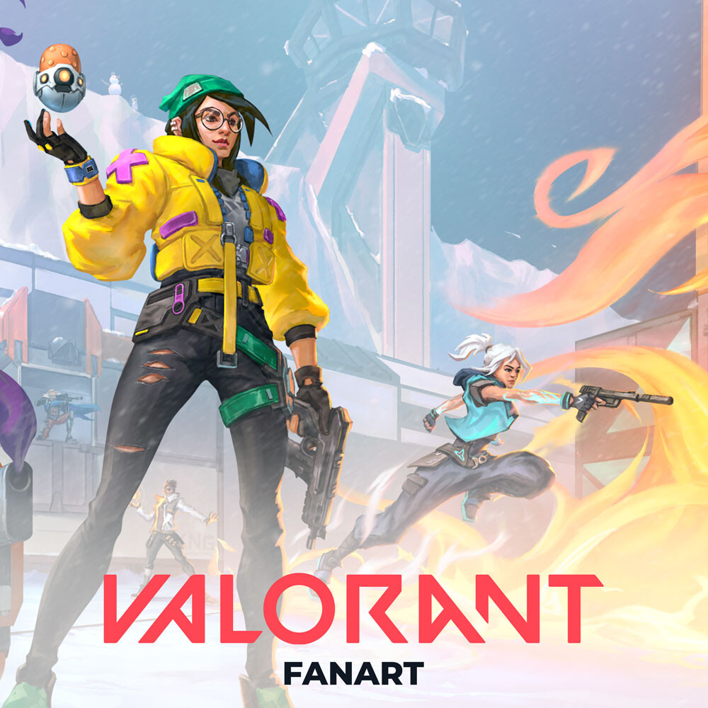 ArtStation - Valorant Fanart