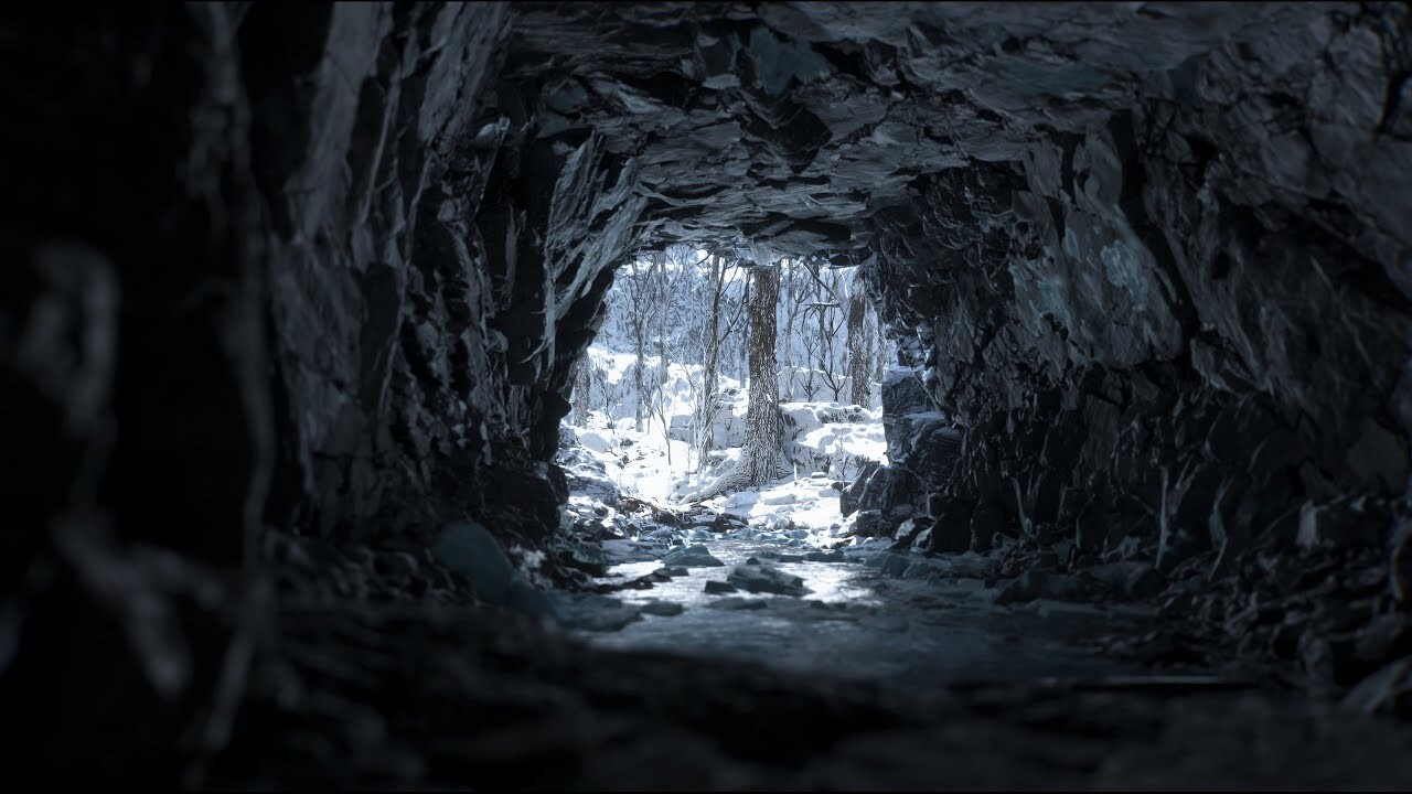 ArtStation - Winter Cave