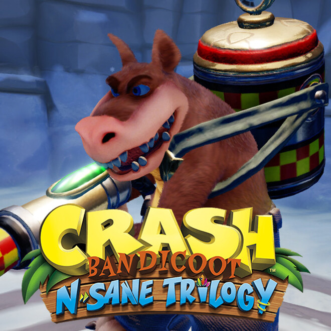 ArtStation - Dingodile from Crash Bandicoot N. Sane Trilogy