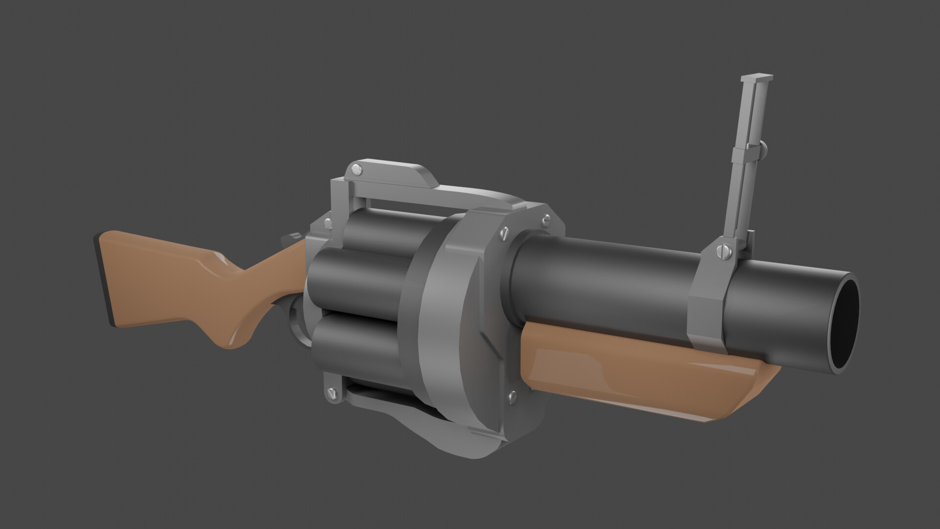 ArtStation - Team Fortress 2 Grenade Launcher
