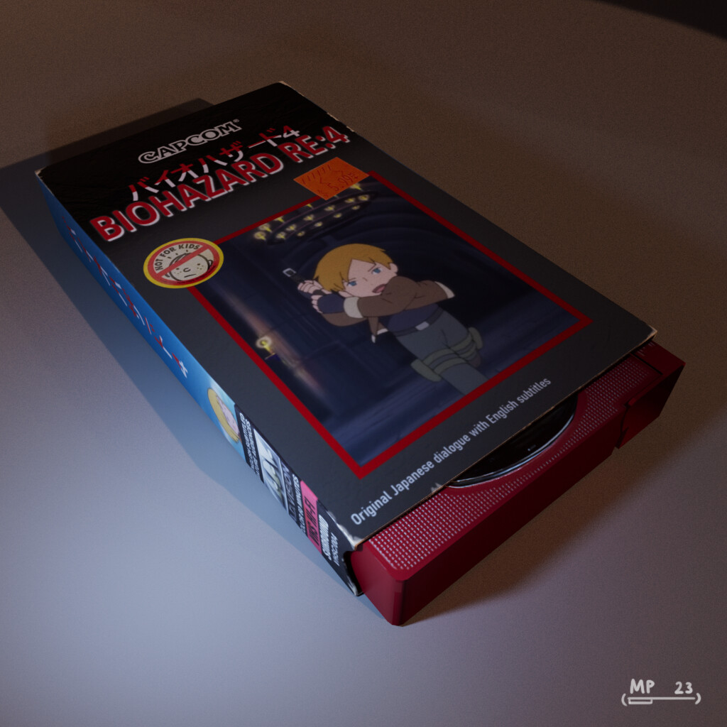 ArtStation - Vintage Resident Evil 4 VHS