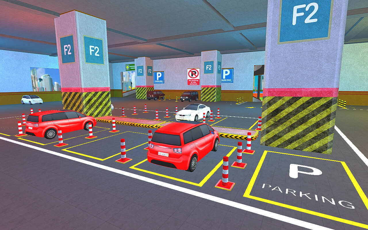 ArtStation - Parking Lot