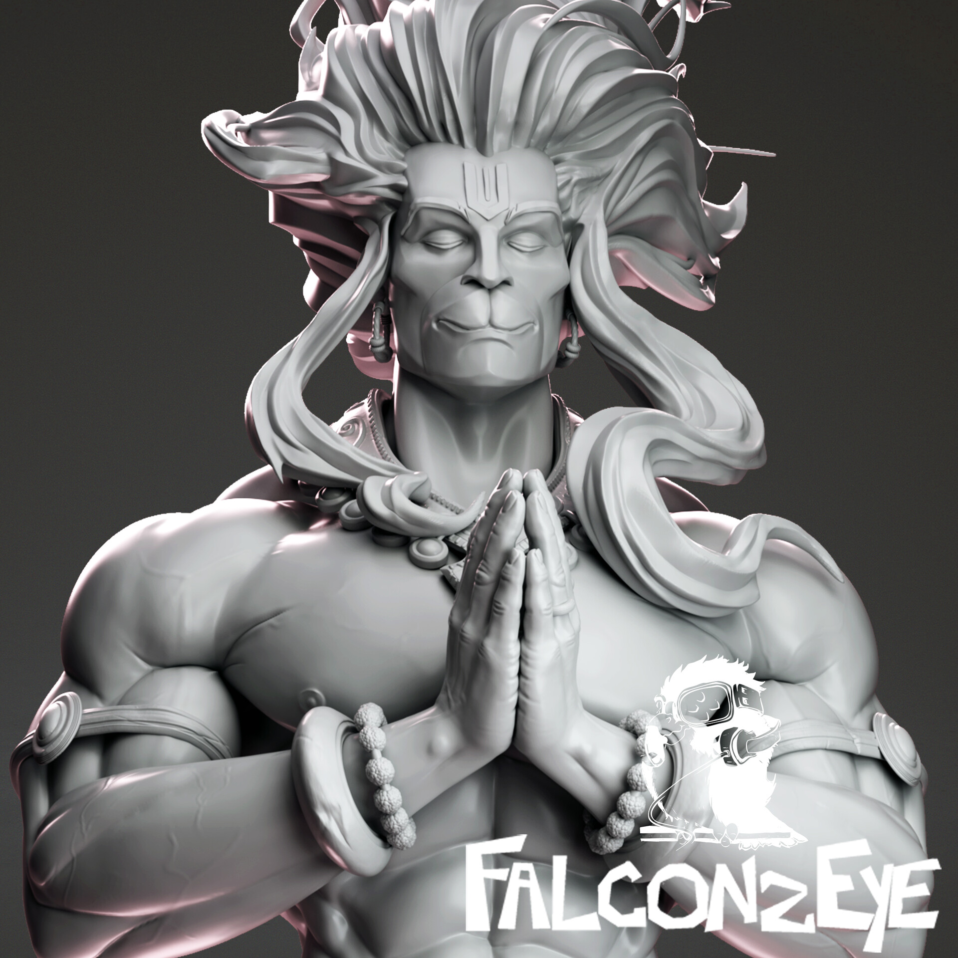 ArtStation - THE LORD HANUMAN