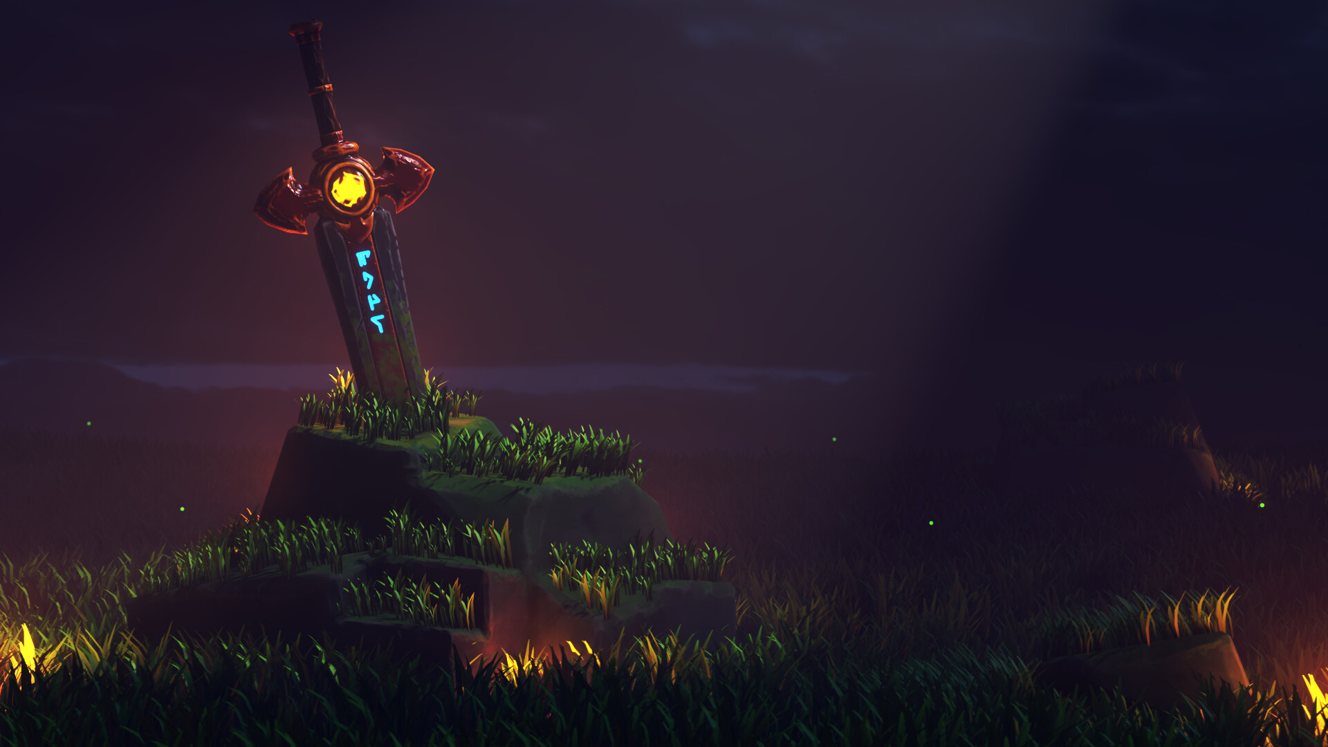 ArtStation - Stylized Sword