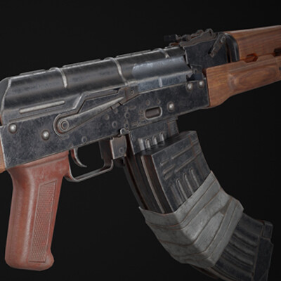 ArtStation - AKM Rifle